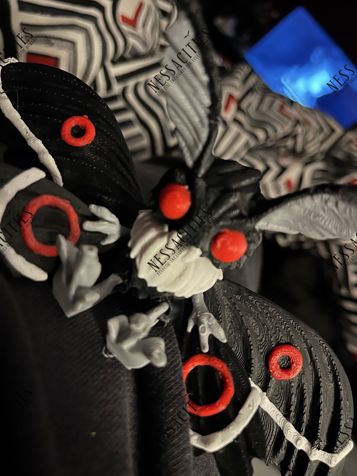 Mothman Articulated Figure Nessacities mothman-articulated-figure-nessacities